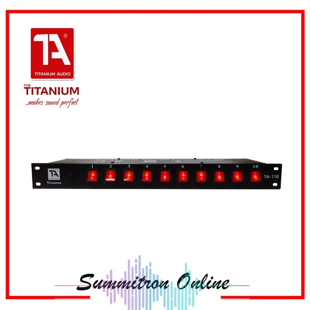 YK110 Power Controller Trident 10 Channel Power Controller | Shopee ...