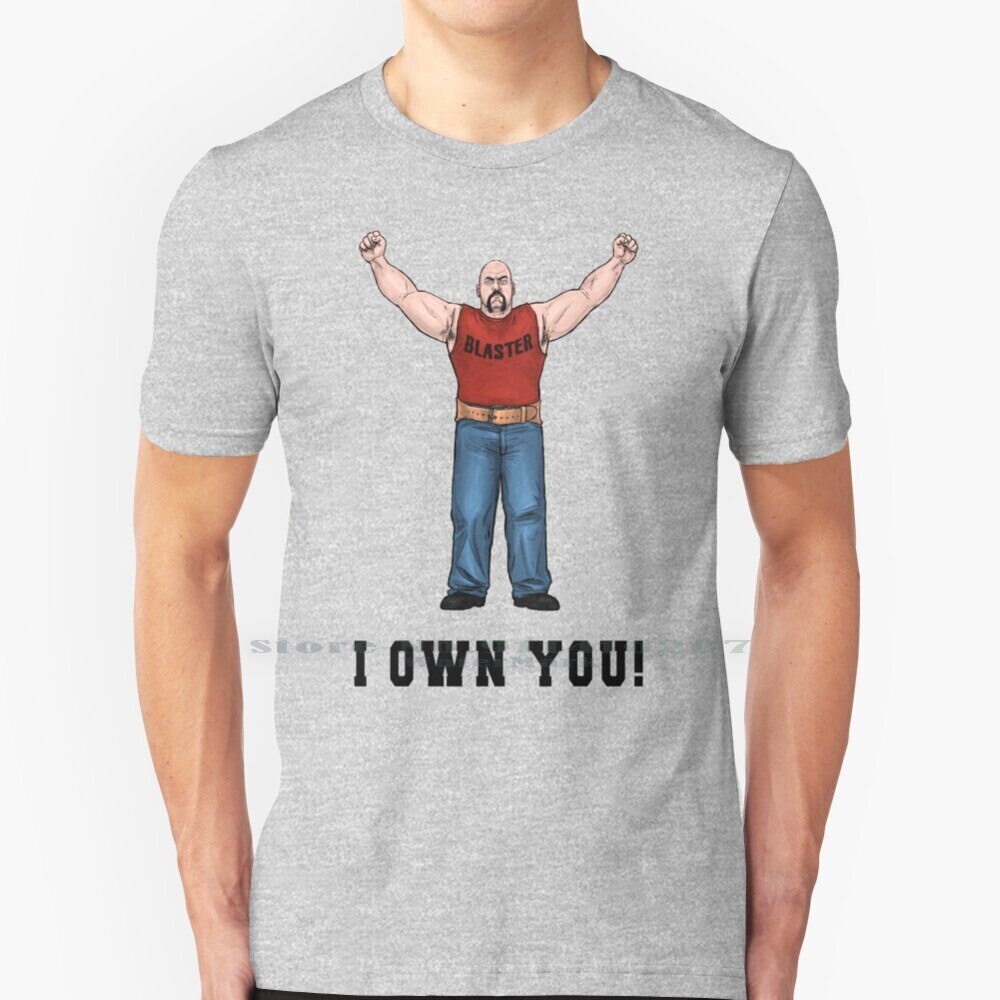 I Own You! 1987 T Shirt 100% Pure Cotton Lincoln Hawk Hawks Blaster ...
