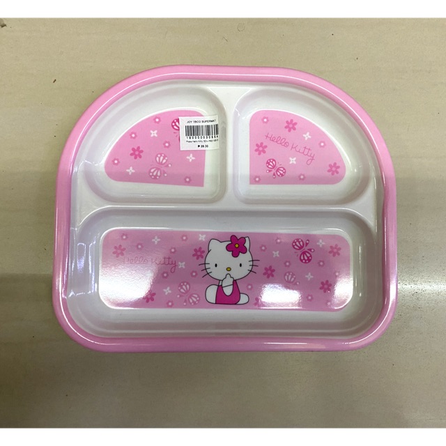 Hello Kitty Plate 3 Division | Shopee Philippines