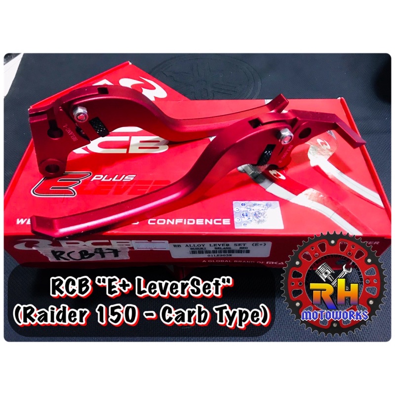 RCB E+ Leverset for Raider 150 Carb Type ONLY | Shopee Philippines