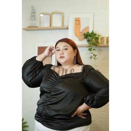 Alexandra Sabrina Clothes | Sabrina's Top | Korean Top Big Size ...