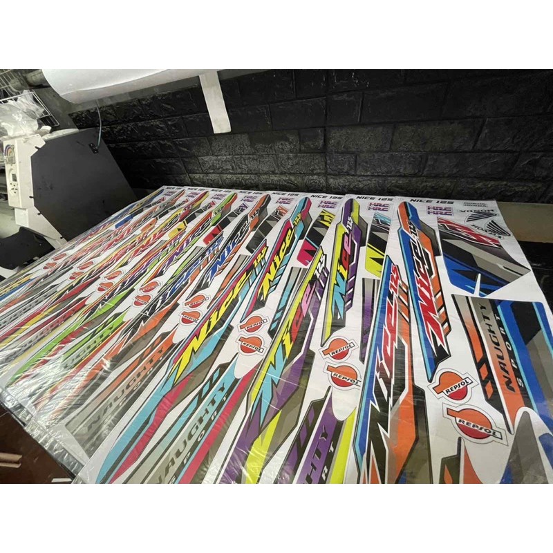 NICE 125 decals..... | Shopee Philippines