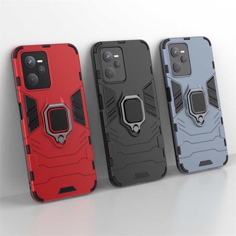Shockproof Ring Casing For Realme Real me C35 C35 RMX 3511 5G Hard ...