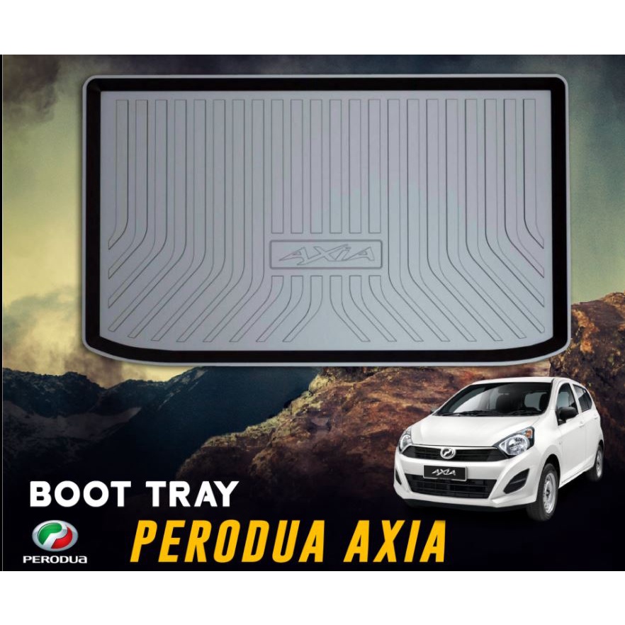 Premium Quality Perodua AXIA High Quality Car Rear Trunk Cargo Boot ...