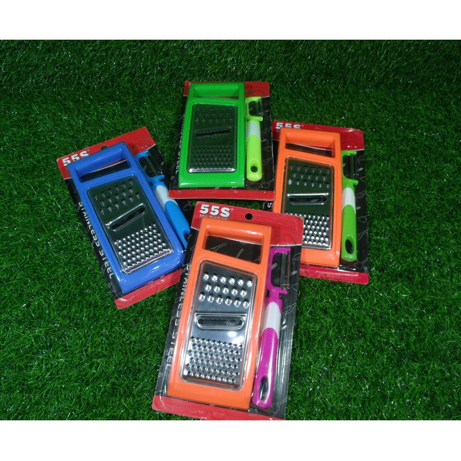 #9356 2 in 1 55S Brand Grater and Peeler (1 Set) | Shopee Philippines