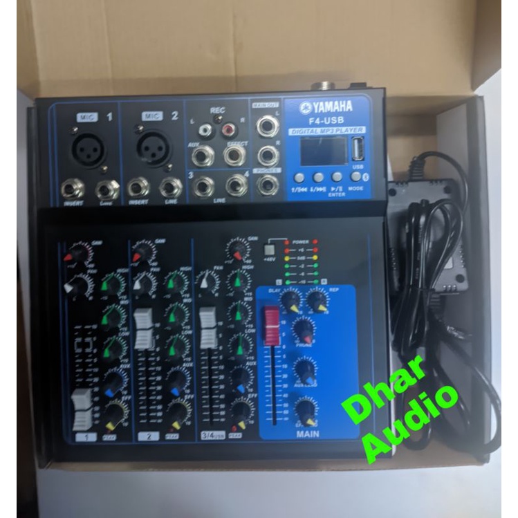 YAMAHA F4 USB 4 CHANNEL MIXER | Shopee Philippines
