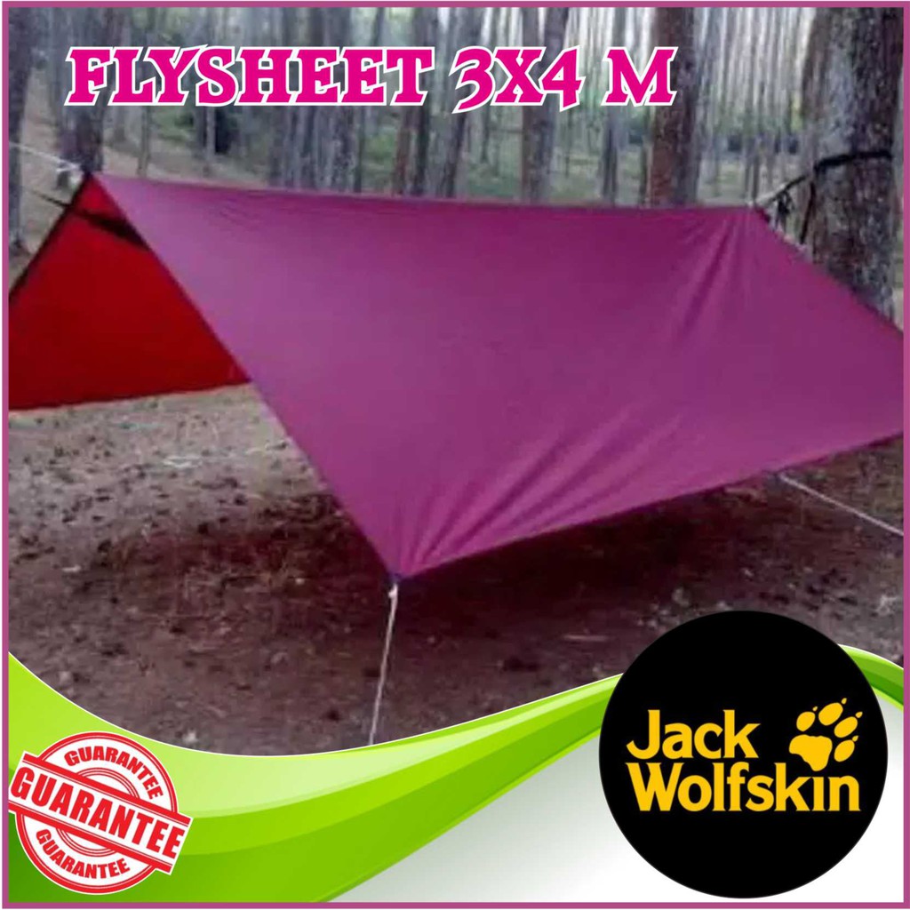 TENDA Flysheet 3X4 Meters Antem, Tent Protector, Flysheet Waterproof ...