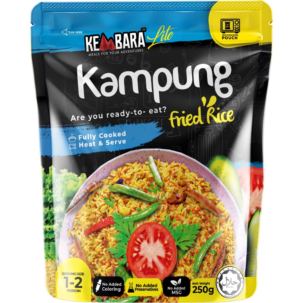 Kembra MEALS Village Fried Rice / Kampung Fried Rice (Without Food ...