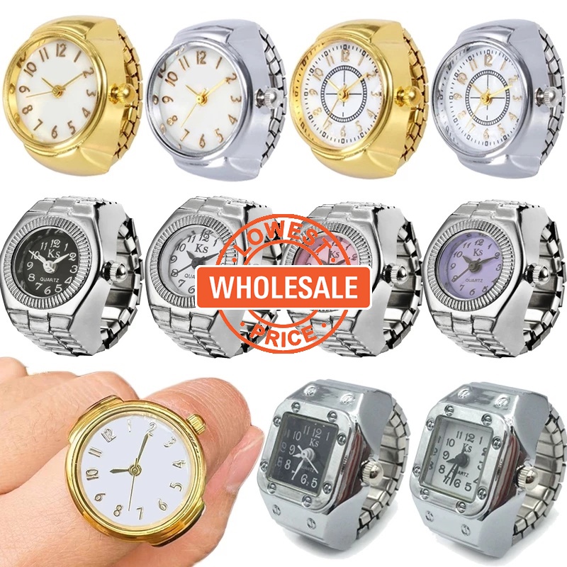 [ Wholesale Prices ] Fashion Mini Analog Dial Ring Watch /Creative ...