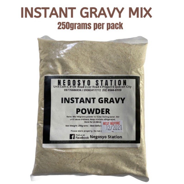 Instant Gravy Powder 250g | Shopee Philippines