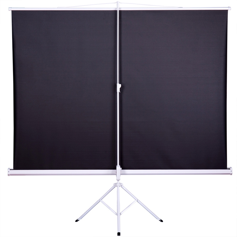 Deli 100 inch HD Projector Screen With Stand Ratio 4:3/16:9 Portable ...