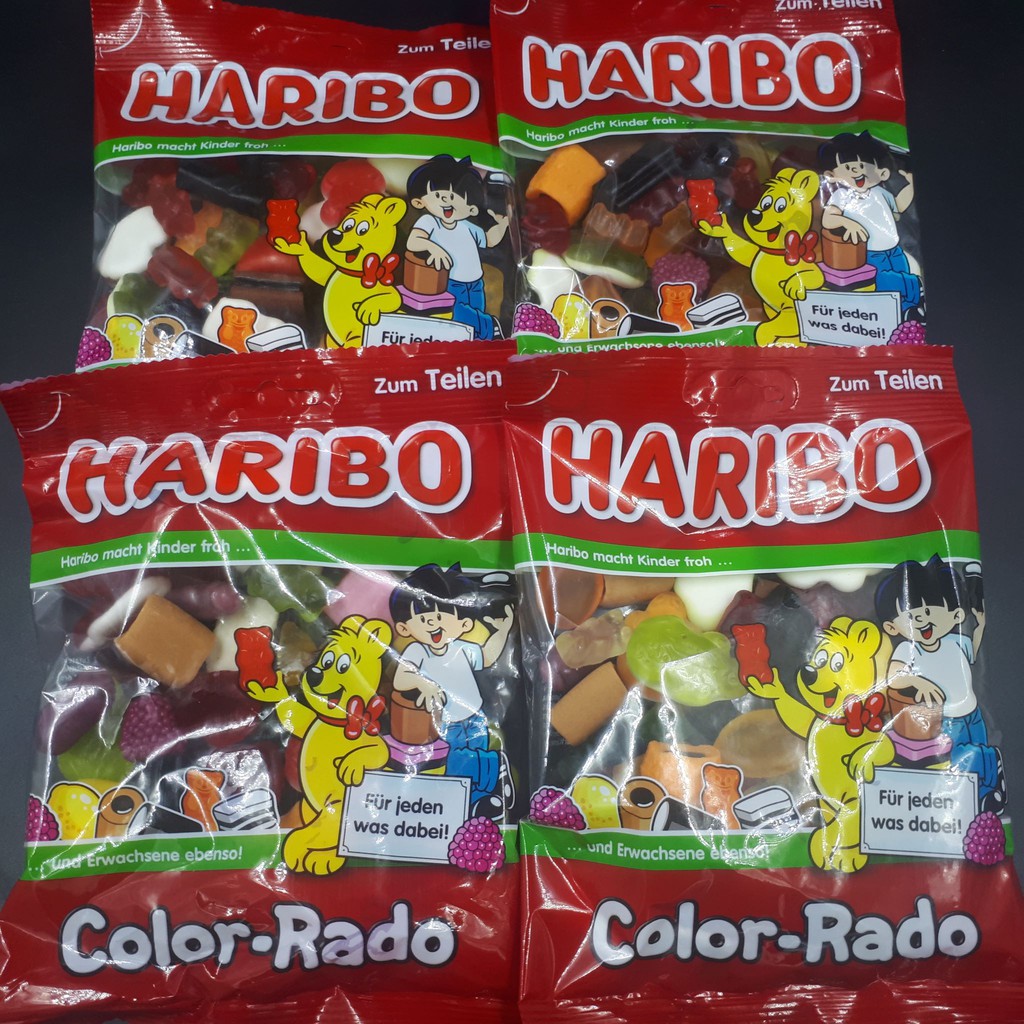 Haribo Color-Rado / Assorted Gummy Licorice Candies | Shopee Philippines