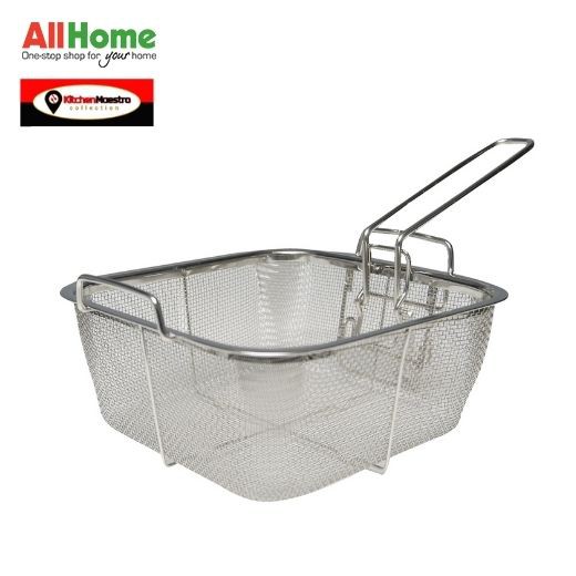 KITCHEN MAESTRO Stainless Square Food Strainer | Shopee Philippines