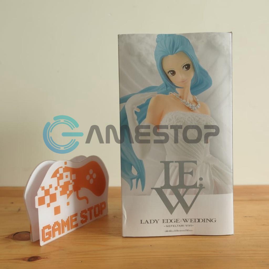 Banpresto Nefertari Vivi Lady Edge wedding white model One Piece series ...