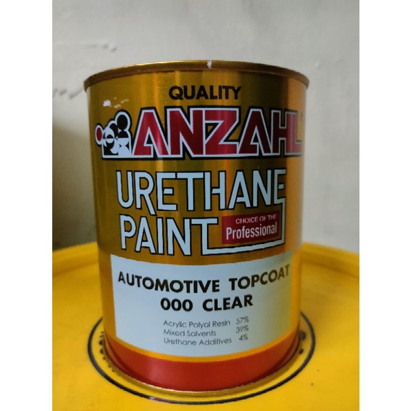 ANZAHL TOPCOAT CLEAR with CATALYST 1 LITER | Shopee Philippines