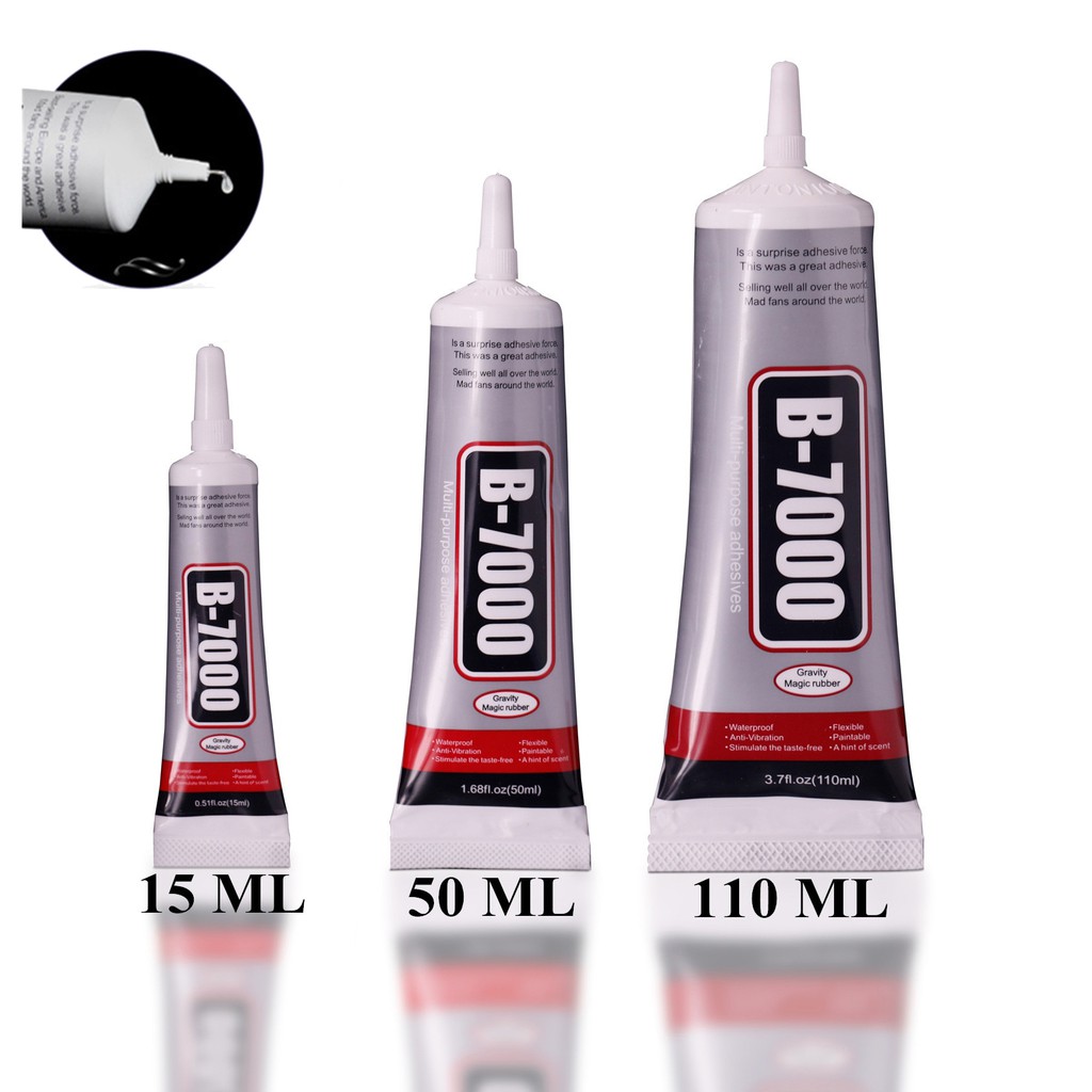 B7000 Glue 3/15/50/110ml Multi Function Adhesive Epoxy Resin Glass ...
