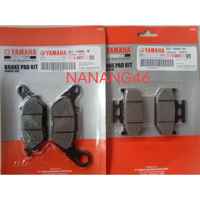 Yamaha R15 V3 VVA FRONT REAR BRAKE CAMPS ORI YGP ITEMS | Shopee Philippines