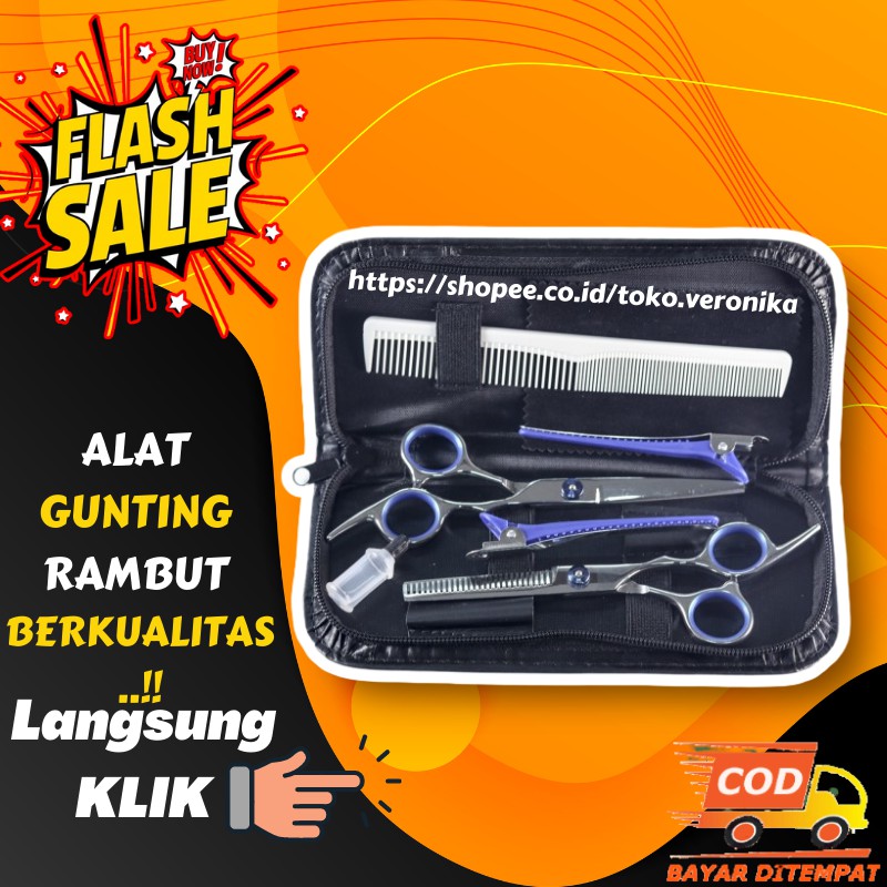 Pro Haircut Professional Haircut Scissors Set Haircut Scissors | Shopee ...