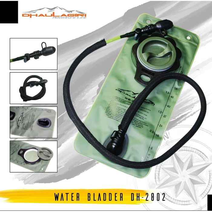 Water Bladder Hydration Pack - 2 Liter Military Standard hood drinking Water bag | Shopee ...