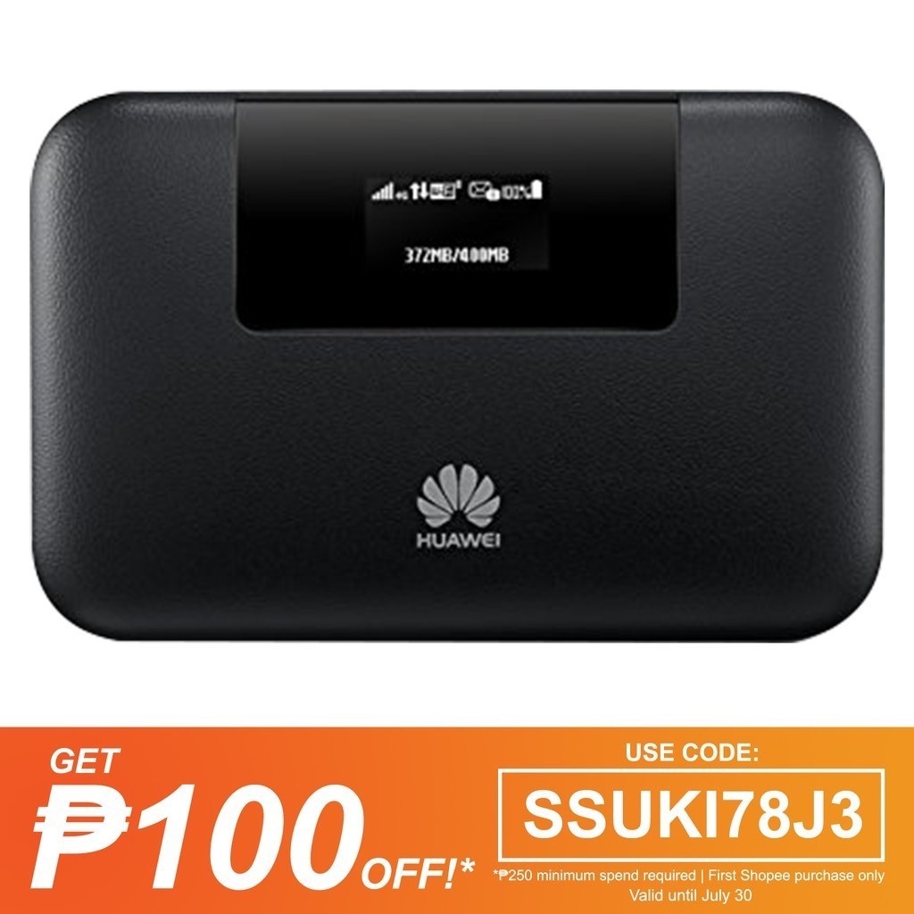 Huawei E5770 LTE Mobile Pocket Wifi Pro Router (Black) | Shopee Philippines