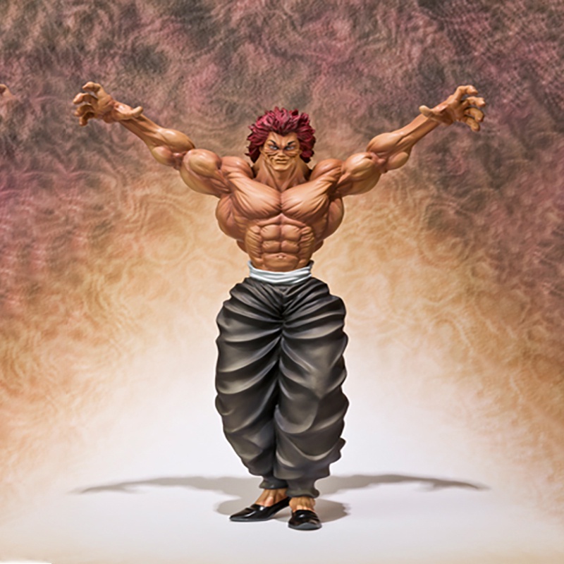 Baki Hanma 22CM PVC Japanes Anime Hanma Yujiro Action Figure Figurine ...