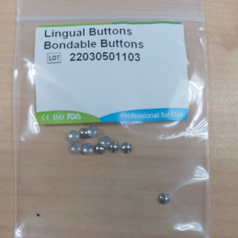 BONDABLE LINGUAL BUTTON 10 PCS/PACK | Shopee Philippines