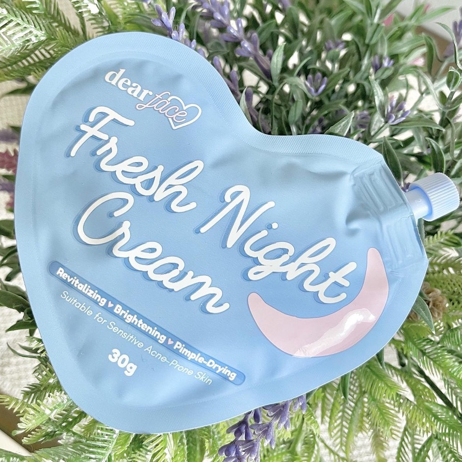 Dear Face Daily Sunblock Pouch 50g SPF50 UVA+UVB | Fresh Night Cream ...