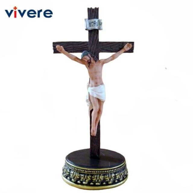 KAYU Wooden Motif Sitting Jesus Cross 21 Cm | Shopee Philippines