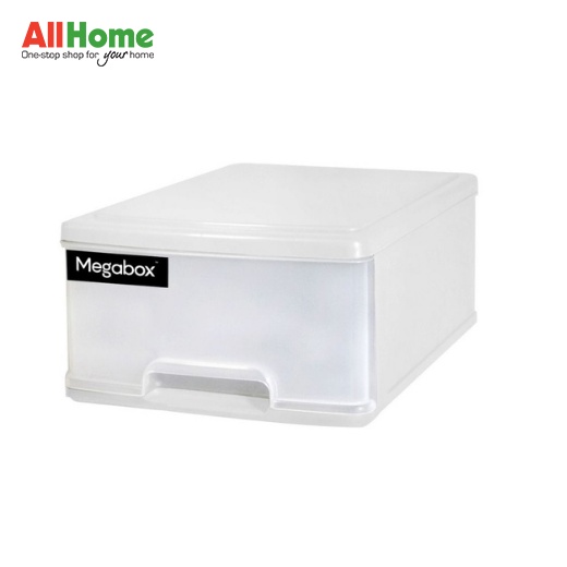 MEGABOX MG330 Drawer 1 Layer (White, Gray) | Shopee Philippines