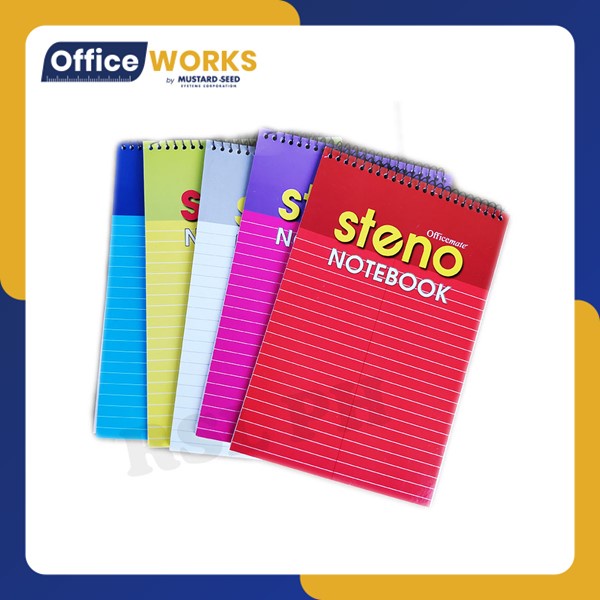 Steno Notebook 60 leaves 5's | Shopee Philippines