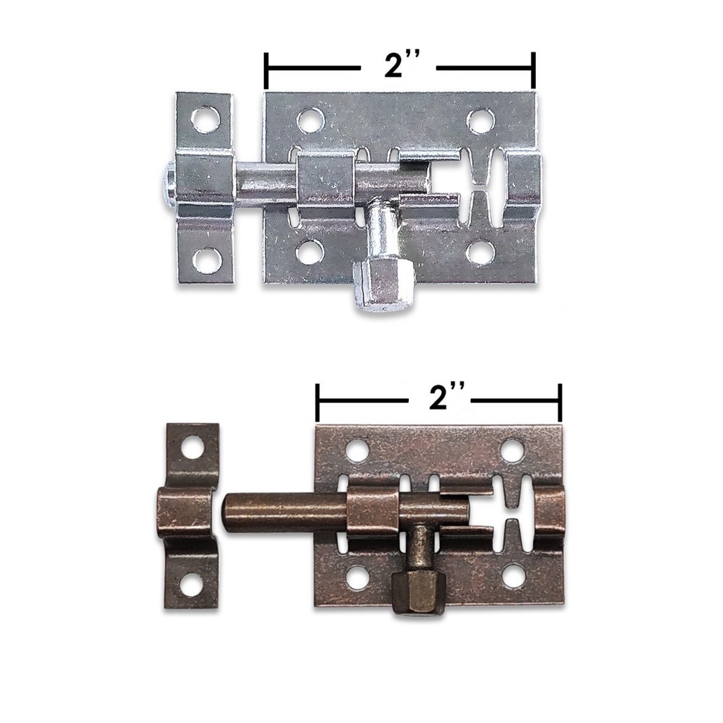 Barrel Bolt 1 1/2" for Aluminum Screen Door (with Screws) | Shopee ...