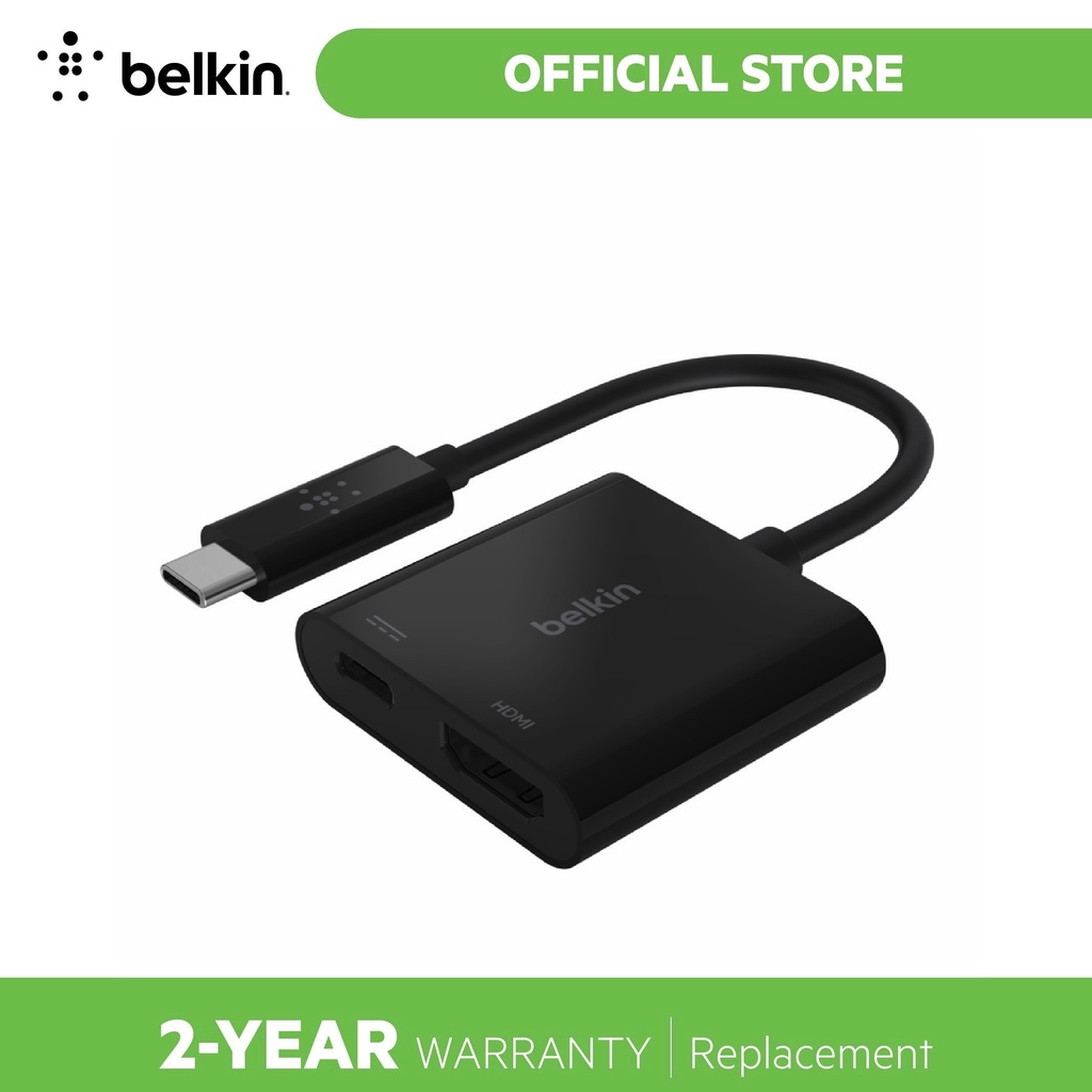 Belkin USB-C to HDMI + Charge Adapter | Shopee Philippines