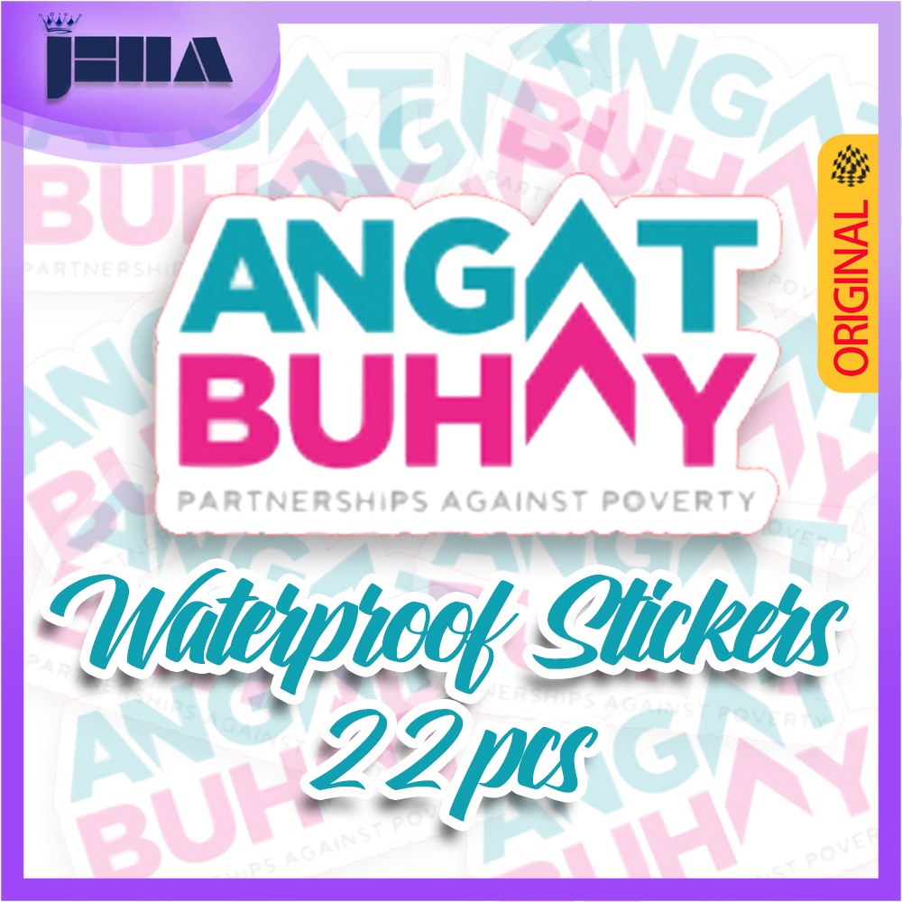 Angat Buhay - 22pcs Leni Robredo Laminated waterproof Vinyl Stickers ...