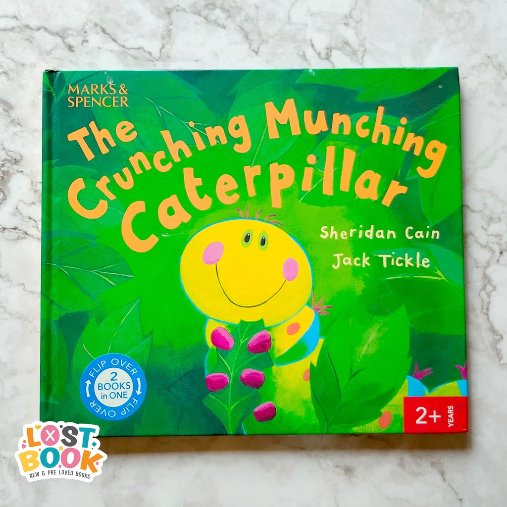 The Crunching Munching Caterpillar 2 in 1 Book - Hardcover Preloved ...