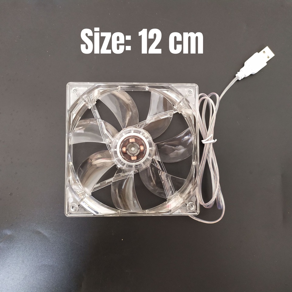 Hamster Cage USB Cooling Fan 8/12cm rodents Reptile tank fan Hedgehog ...