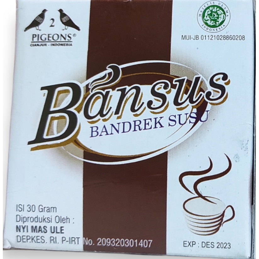 Cap 2 Pigeons Nyi Mas Ule/Milk Bandrek/Typical CIANJUR 100% ORIGINAL ...