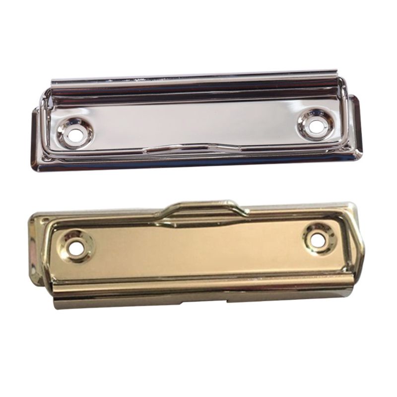 BST Mountable Metal Clipboard Clips Spring Loaded Surface Mount Handle ...