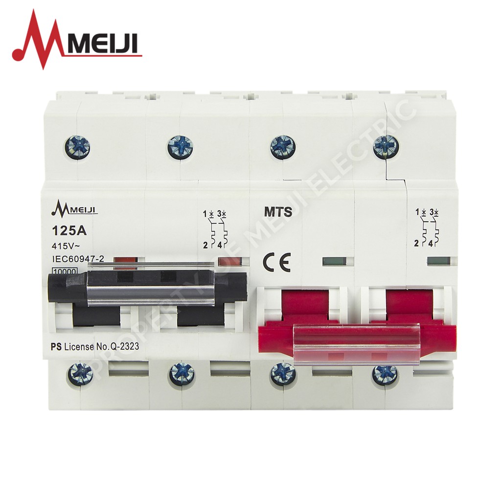 Meiji Manual Transfer Switch (Color Coded) 2Pole Mts Electrical Line ...