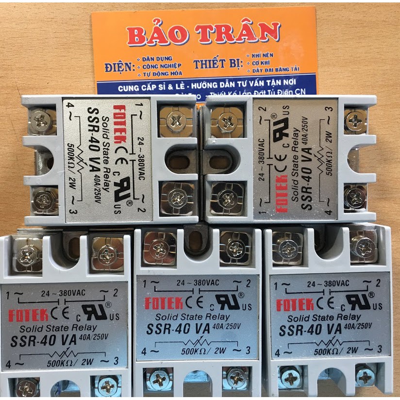 Ssr-40va-h Fotek Semiconductor Relay SSR-40VA-H | Shopee Philippines