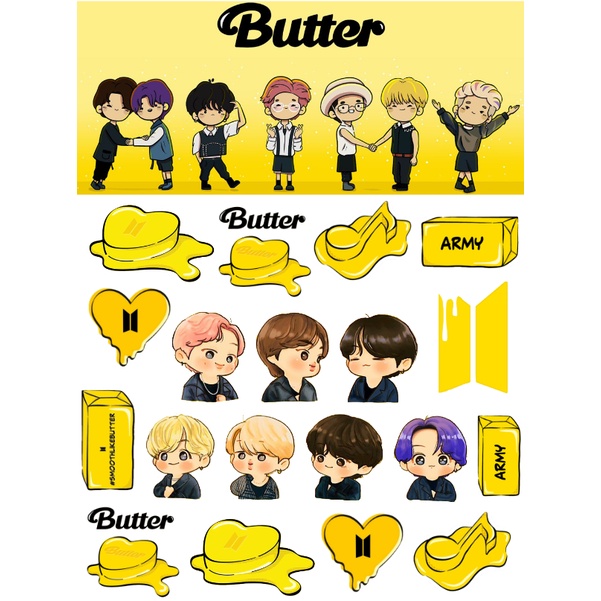 KPOP TRANSPARENT VINYL STICKER (READY STOCK) | Shopee Philippines