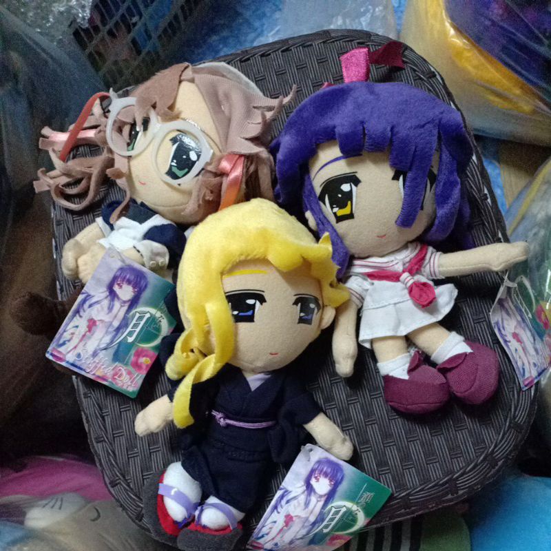 stuffedtoy doll and comic party plushie 9inches anime | Shopee Philippines