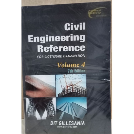 Civil Engineering reference(for licensure examination 7th edition ... Civil Engineering reference(for licensure examination 7th edition ...