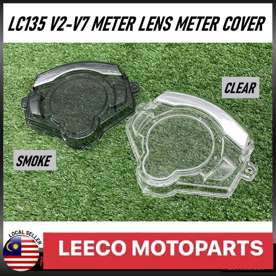SMOKE / CLEAR Meter Lens Len Cover Meter Cermin YAMAHA 135LC LC135 NEW ...