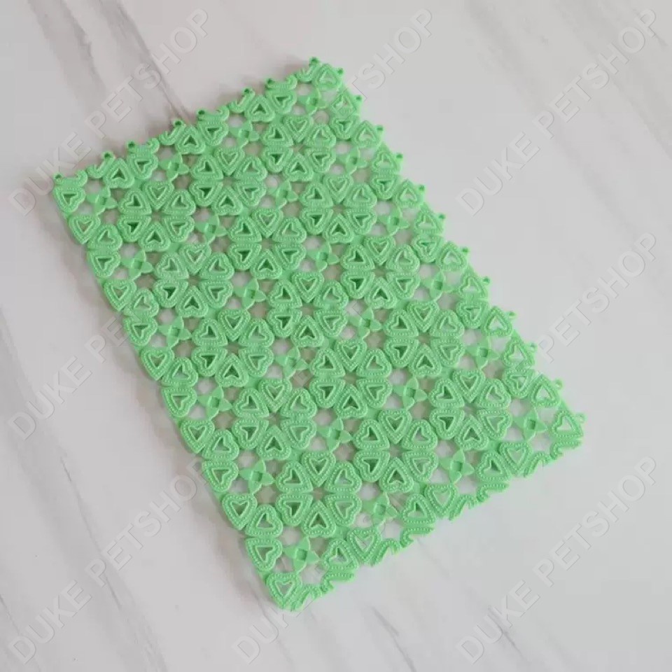 Multifunctional Splicing Plastic Mat Pet Dog Cat Pad Mesh Mat Bathroom ...