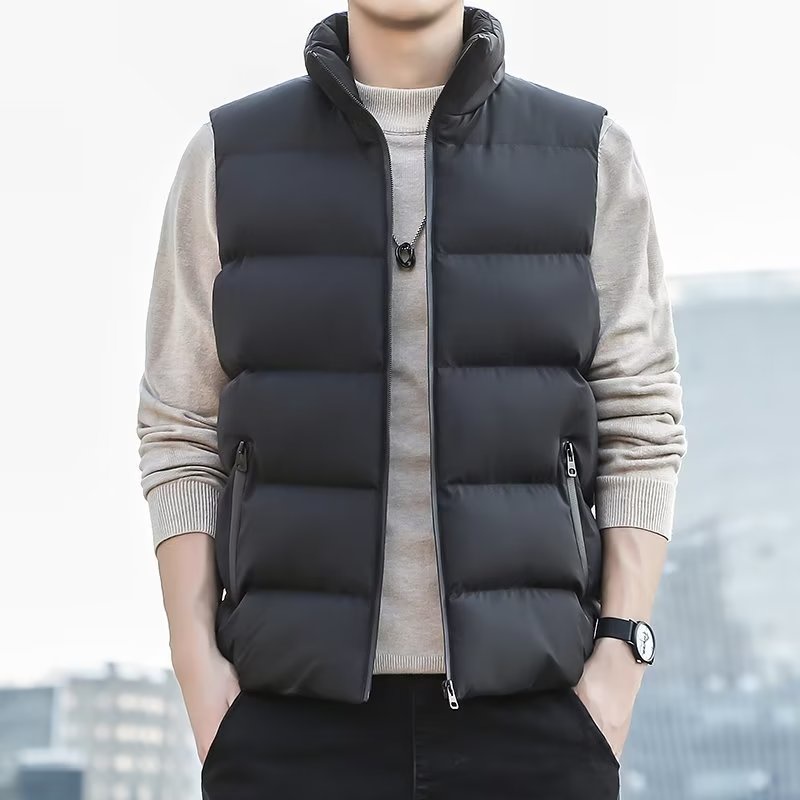Simple Lightweight Vest Men Autumn Winter Can Wear Slim-fit Vest ...