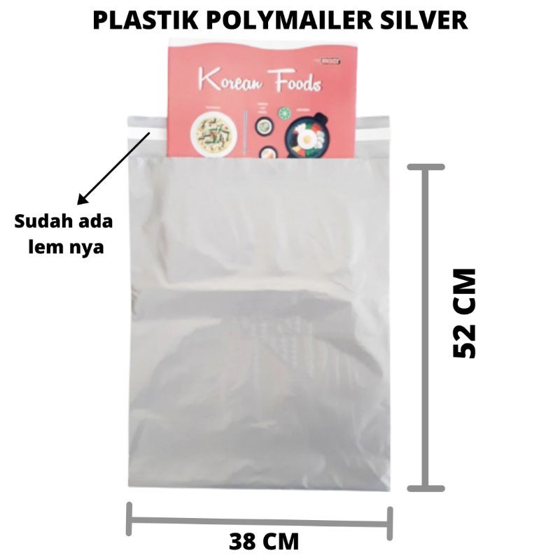 Plastic PACKING POLYMAILER / Plastic AMPLOP Uk.38x52 (Contents 50 Sheets) | Shopee Philippines