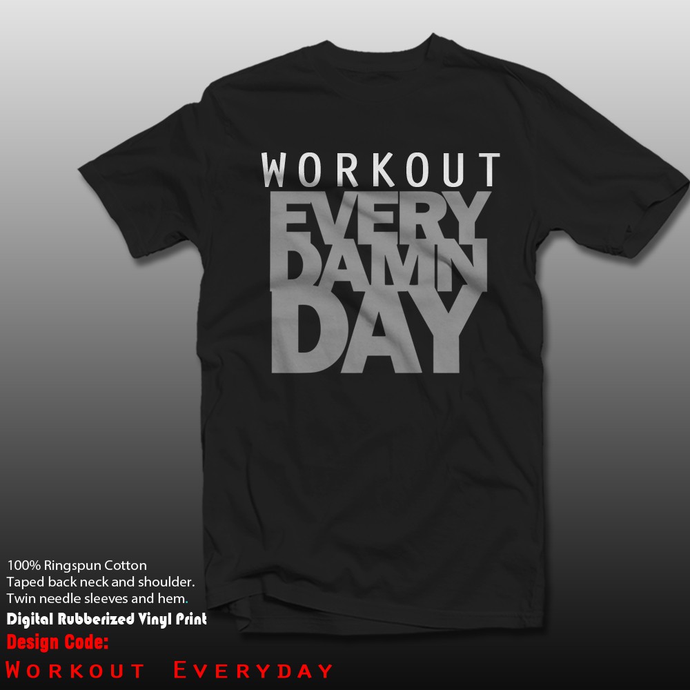 Gifo Shopee Daily Grind Workout Everyday Shirt | Shopee Philippines