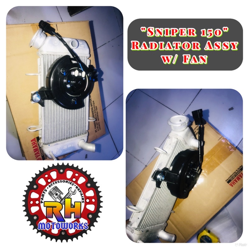 Radiator Assy (or per PART) for Sniper 150 | Shopee Philippines
