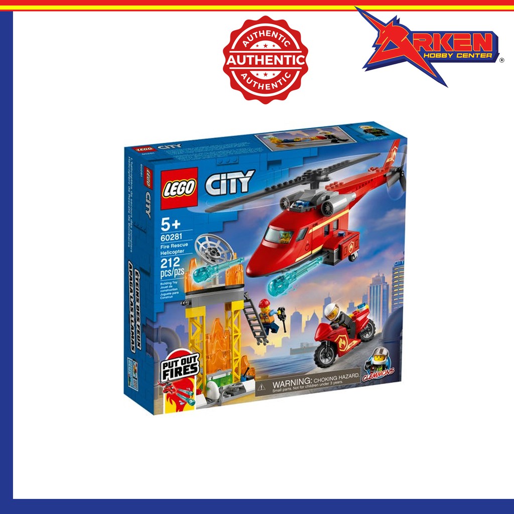 LEGO 60281 - City 1H21 Fire Rescue Helicopter (Top 20) A-E | Shopee ...