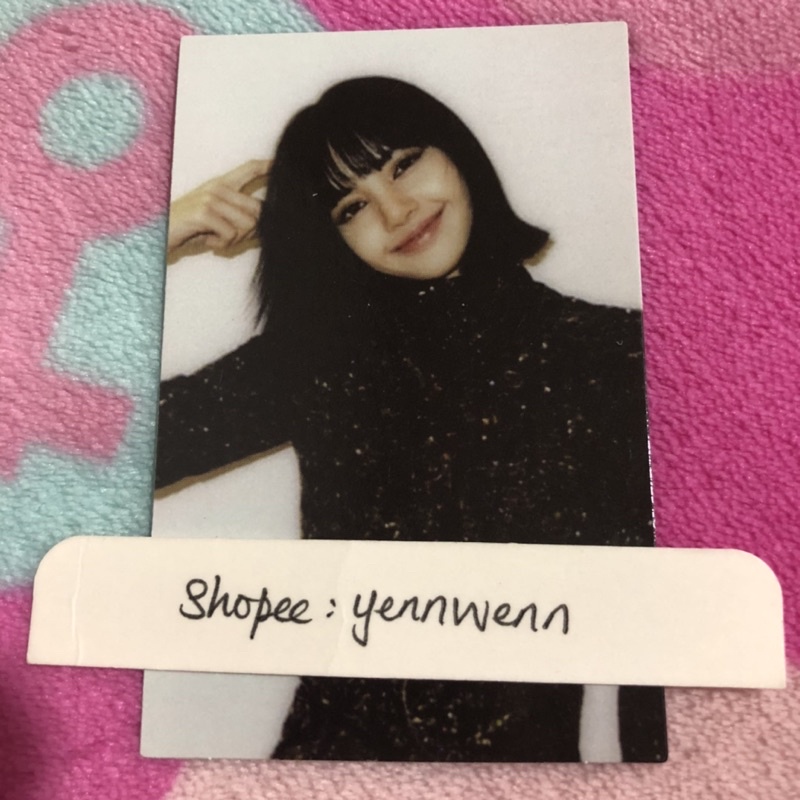 BLACKPINK Lisa The Album Official Photocard | Shopee Philippines